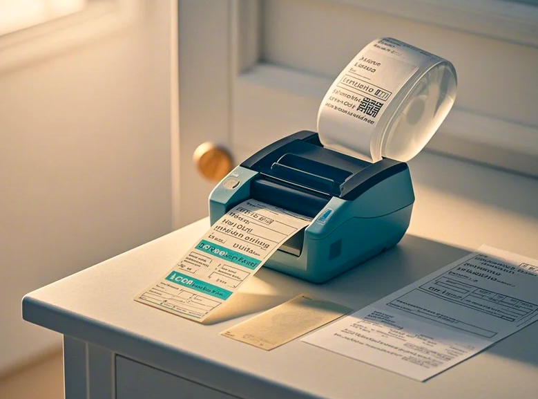 Will the labels printed by the thermal label maker printer fade